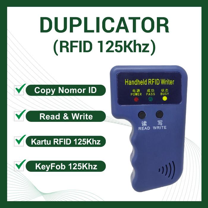Jual Alat Copy Duplicator ID Card/KeyFobs RFID Proximity 125KHz Chip ...
