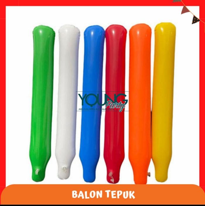 Jual Balin tepuk warna/balon supporter warna/bapon tepuk - Jakarta ...