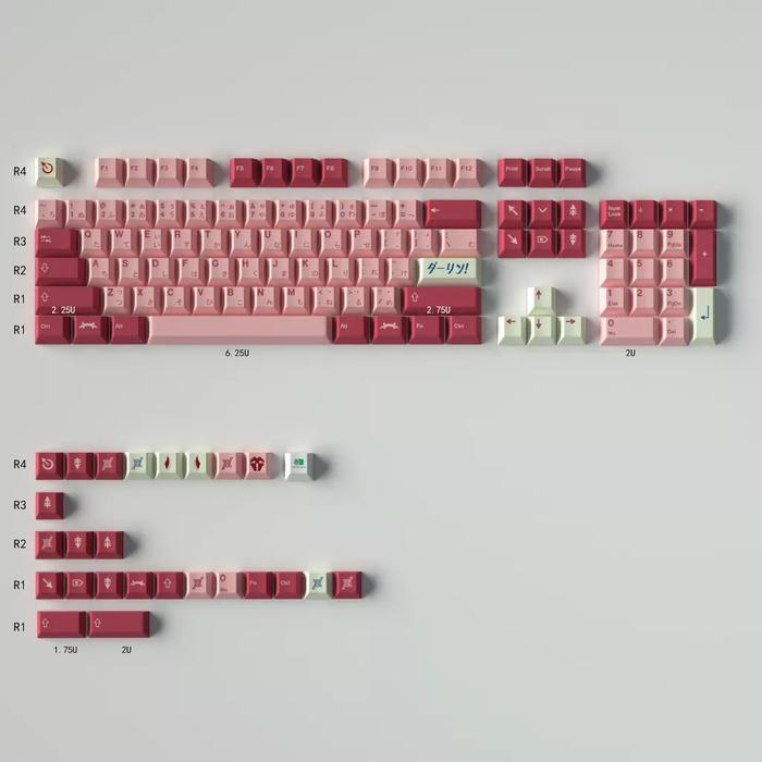 Jual Keycaps Cherry PBT GMK Darling Zero Two - Main Keys - Kab. Sleman ...