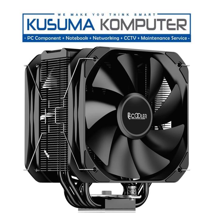 Jual PCCooler PC COOLER PALADIN EK6000 BLACK DUAL TOWER CPU Cooler ...