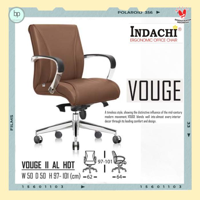 Jual Kursi Kerja Direktur-Kursi Kantor Indachi VOUGE II AL HDT ...
