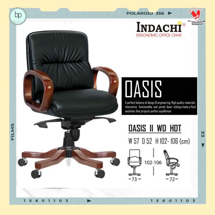 Jual Kursi Kerja Direktur-Kursi Kantor Indachi OASIS II WD HDT-BeliPartisi - Jakarta Barat ...