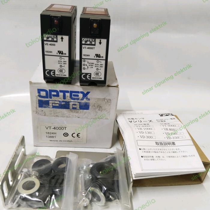 Jual photoelectric sensor OPTEX FA VT-4000T 12-240vdc 24-240vac optex fa - Kota Tangerang ...