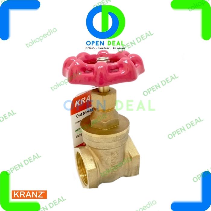 Jual Gate Valve 1 in KUNINGAN KRANZ / Stop Kran Putar 1 inch / Kran ...