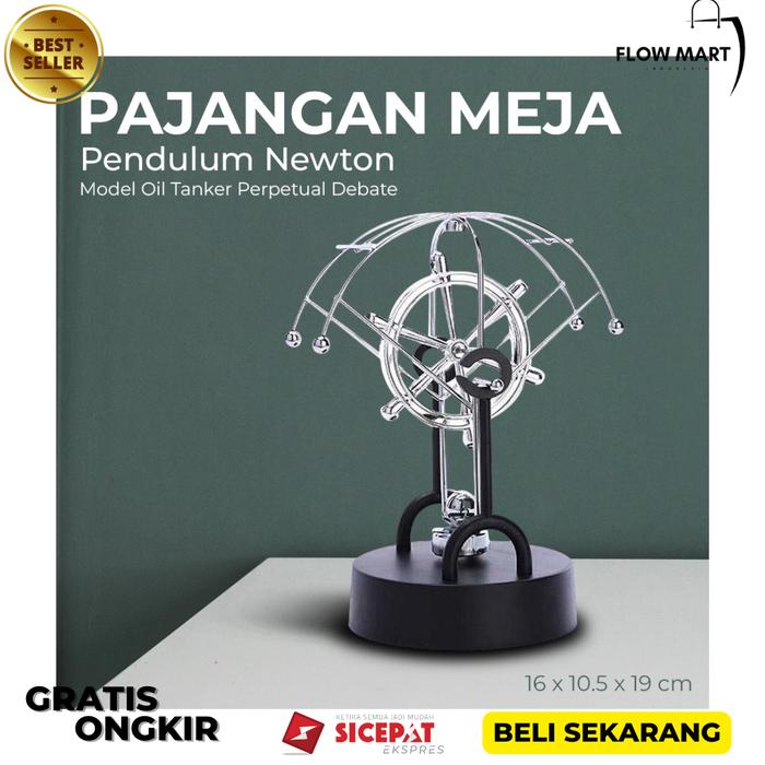 Jual Pajangan Meja Pendulum Newton Model Oil Tanker Perpetual Debate ...