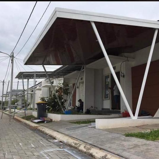 Jual atap kanopy baja ringan+plafon pvc - Kota Bekasi - MITRA MENARA ...