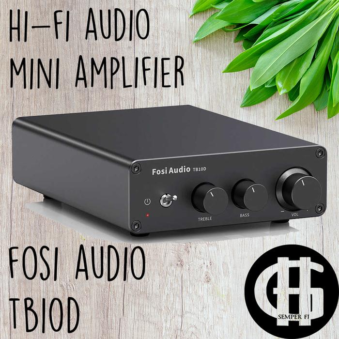 Jual Fosi Audio Mini Amplifier 2 Channel Audio Hi-Fi Class D 2x300W - TB10D - Jakarta Barat - HG ...