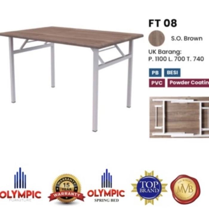 Jual MEJA LIPAT/MEJA MAKAN/MEJA RAPAT/MEJA MITTING/MEJA SERBA GUNA - FT ...