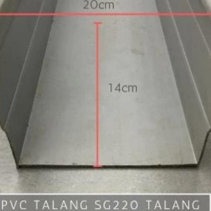 Jual Talang Air Per Meter PVC Kotak SG 220 8" 8 Inch - Jakarta Barat - LapakSanitary | Tokopedia