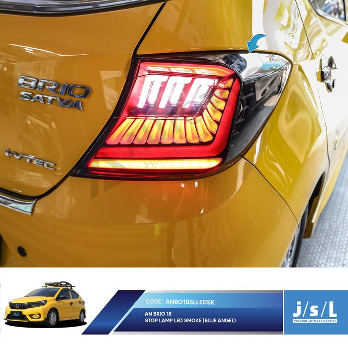 Promo LED Stoplamp All New Brio Model Blue Angel Tail Lights Cicil 0% ...