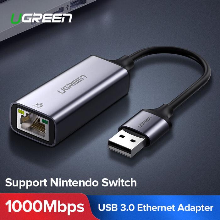 Jual USB 3 to RJ45 Gigabit Lan Adapter - Casing Metal - Jakarta Barat ...