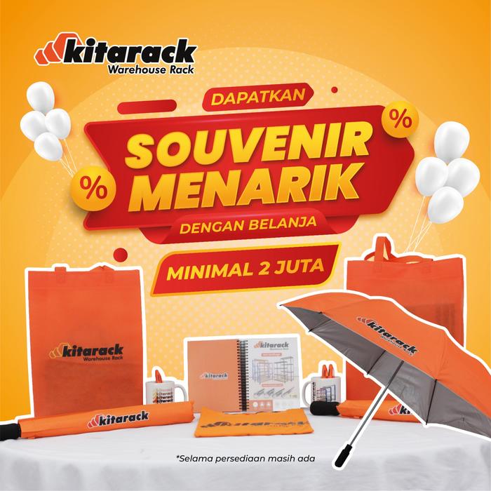 Jual WAREHOUSE RACK JOINTER 2.5 METER KITARACK MJ2025 - TAMBAHAN RAK GUDANG - Kota Surabaya ...