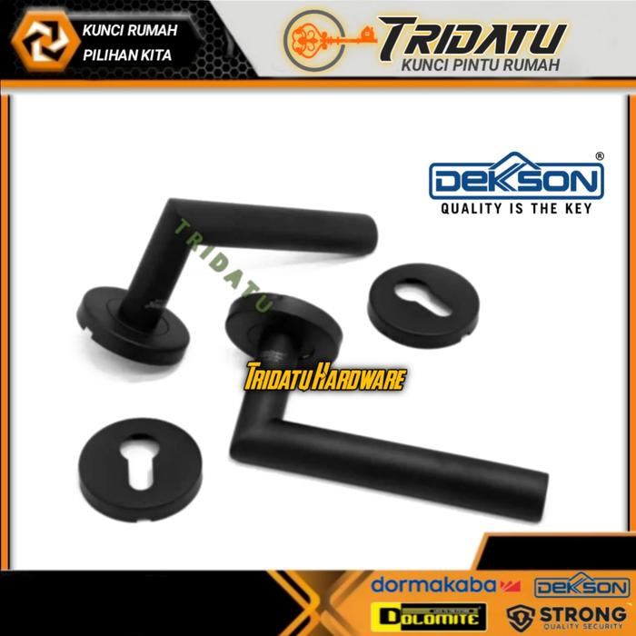 Jual Handle LHTR 0019 Matt Black Dekson Original Gagang pintu - Jakarta ...