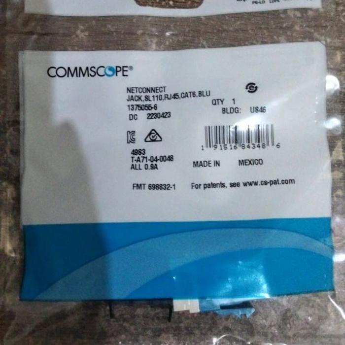 Jual Comscope modular jack cat6 - Kota Surabaya - ubiquiti surabaya ...
