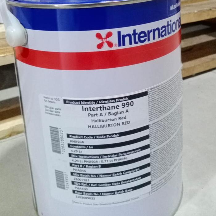 Jual International Paint - Interthane 990 (Haliburton Red) PHX50A/A ...