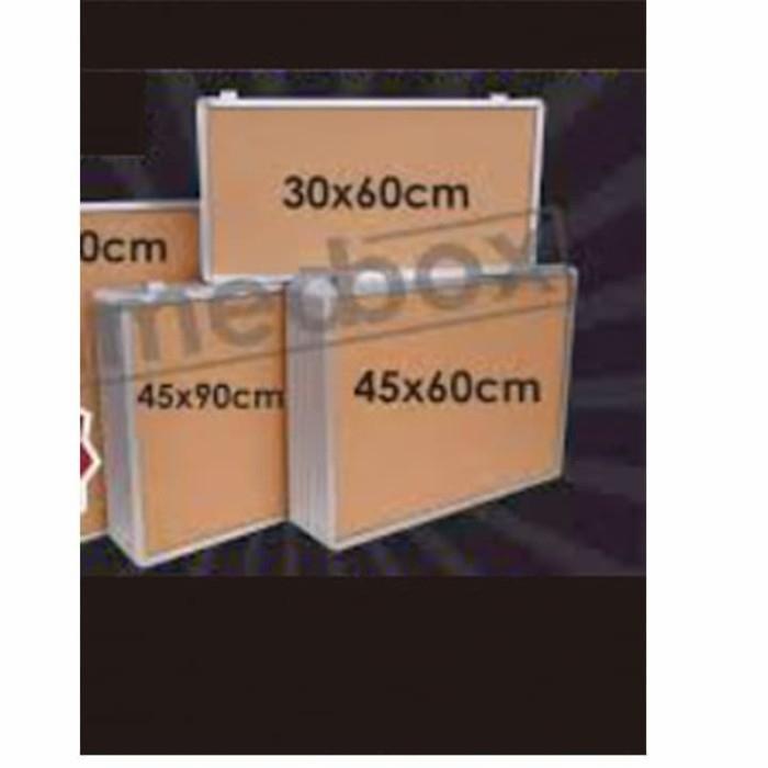 Jual box tanpa lampu tempat kotak akrilik neon box papan iklan 60x60 ...