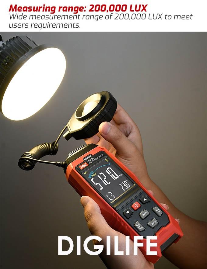 Jual Light Tester Lux Meter Data Logger TA 632B TASI PC Loger TA632B ...