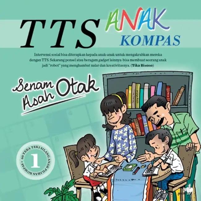 Jual BUKU TTS TEKA TEKI SILANG ANAK & KEGIATAN KOMPAS Jilid 1 2 3 4 5 ...