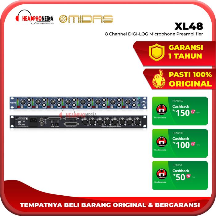 Jual Midas XL48 - 8 Channel Microphone Preamp - Jakarta Barat ...