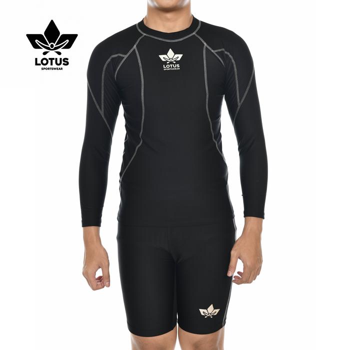 Promo Lotus Sportswear Baju Renang Setelan Tangan Panjang Pria Dewasa ...