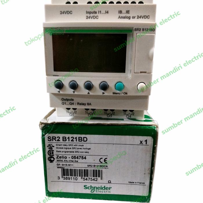 Jual SCHNEIDER SMART RELAY ZELIO SR2 B121BD 24VDC - Jakarta Pusat ...