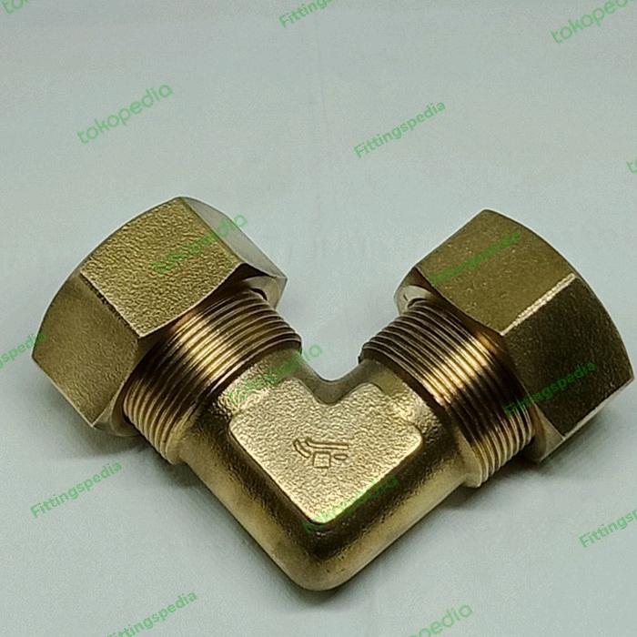 Jual Fitting Union Elbow OD 25mm Brass (Imported) - Jakarta Barat - Fittingspedia | Tokopedia