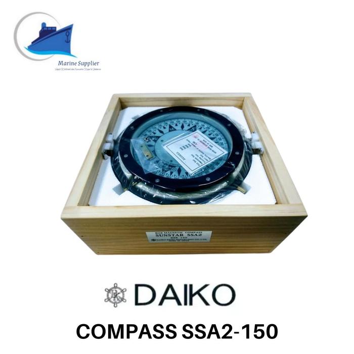Jual Daiko Sunstar Magnetic Compass SSA2-150 Kompas Magnetic Box Kayu - Jakarta Barat - Marine ...