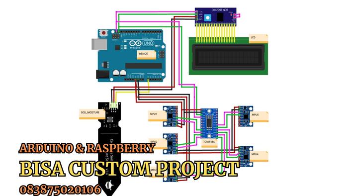 Jual Arduino ESP8266 - Sistem Monitoring Dini Pergerakan Tanah Longsor - Kota Bekasi - Arduino ...