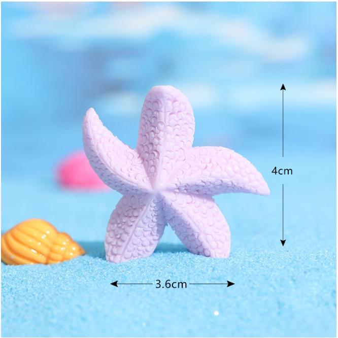 Jual CCA12 Cake Topper Kerang Bintang Laut Starfish Seashell Mermaid ...