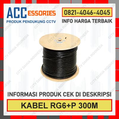 Jual KABEL RG6 + Power 1 ROLL 300 Meter Rekomendasi Instalasi CCTV Outdoor - Jakarta Barat ...