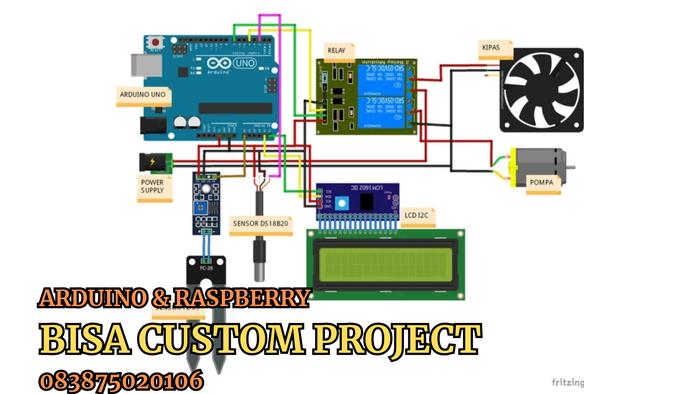 Jual Arduino - Sistem Penyiraman Tanaman Otomatis (Agrotech) - Kota Bekasi - Arduino & Raspberry ...