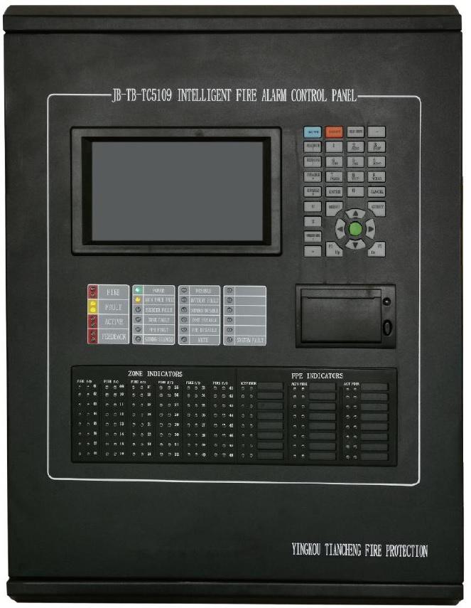 Jual Master Control Fire Alarm Panel Addressable 1 Loop JT-TB-TC5109 ...