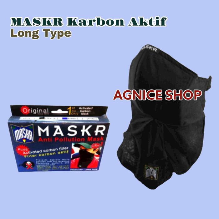 Jual ORIGINAL Masker Karbon Aktif MASKR LONG PANJANG Safety Motor Biker ...