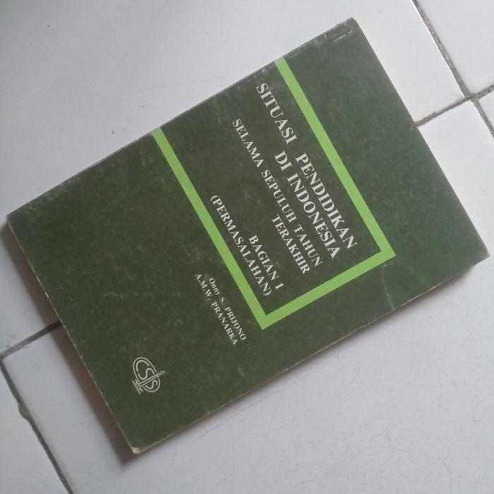 Jual SITUASI PENDIDIKAN DI INDONESIA - S. PRIJONO - Kota Semarang ...