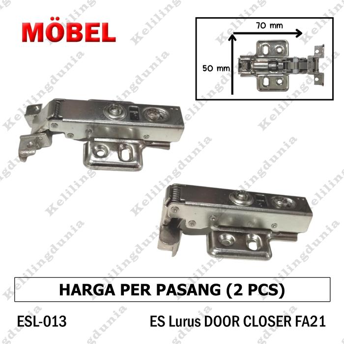 Jual Engsel Sendok Frame Slowmotion FA21 Lemari Pintu Alumunium Kaca ...