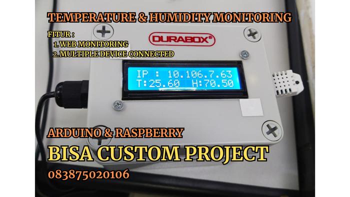 Jual Arduino ESP8266 Temperature & Humidity Monitoring - Kota Bekasi - Arduino & Raspberry ...