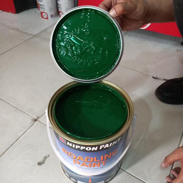 Jual CAT JALAN ROADLINE PAINT NIPPON SOLVENT BASED QUICK DRY 5 KG ROAD ...