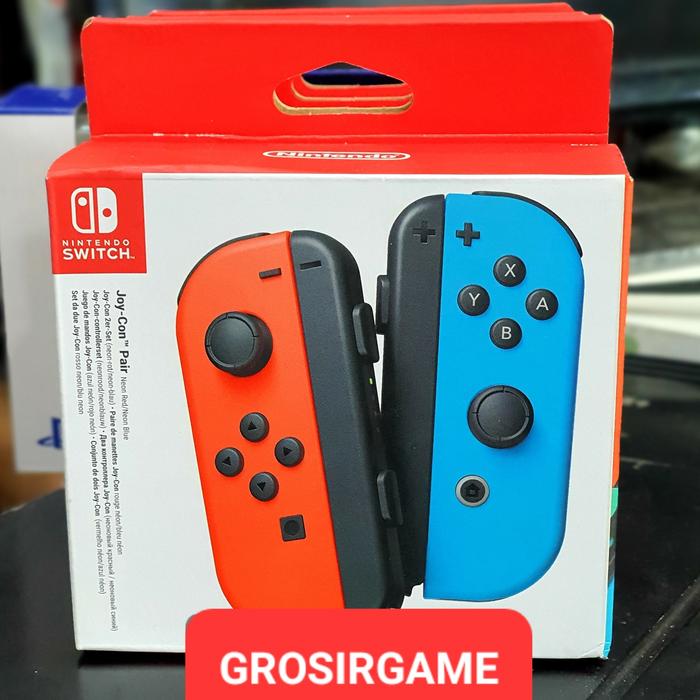 Jual Joycon / Stick Nintendo Switch Neon Original - Pink Yellow - Kota ...