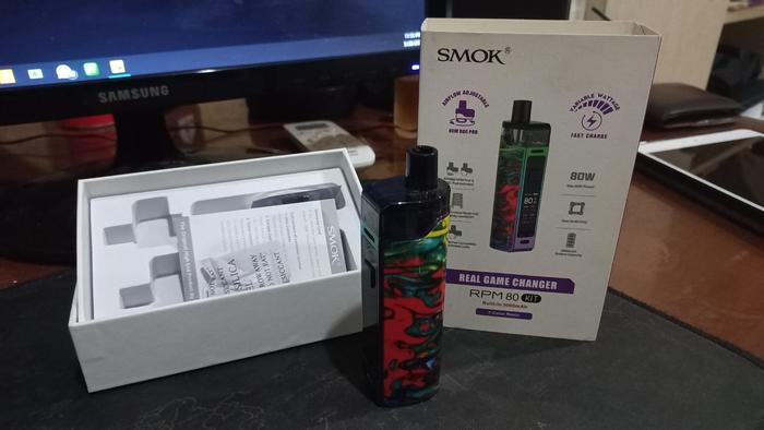 Jual Smok RPM 80 KIT Pods Vape OTEN 3000 mAh I 99% Kayak Baru - Jakarta ...