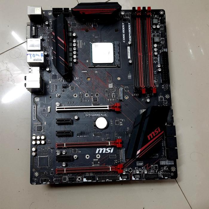 Jual paket Msi X470 + Ryzen 5 2600 + Hsf Msi x470 Gaming Plus - Kab ...