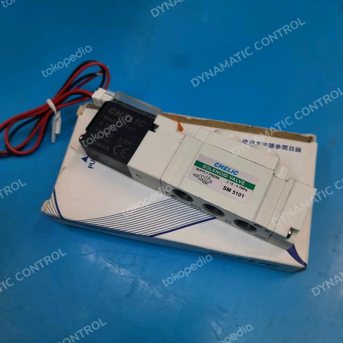 Jual SOLENOID VALVE 1/8" CHELIC SM5101 24VDC CHELIC SM 5101 - Jakarta Barat - DYNAMATIC CONTROL ...