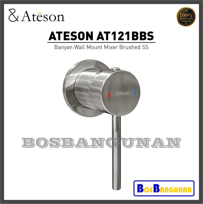 Jual Keran Mixer Shower Tanam ATESON AT121BBS Stainless / Kran Tanam ...