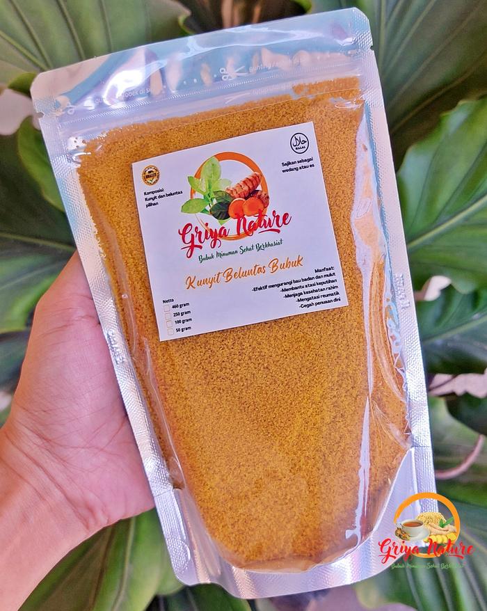 Jual COD Minuman Kunyit Beluntas Bubuk Instant Jamu Herbal Kunir Luntas ...
