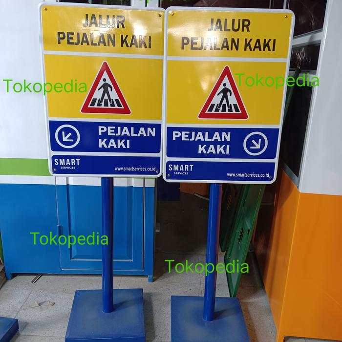 Jual Rambu Parkir / Rambu Peringatan / Rambu Mouvable Ukuran 50*70 ...