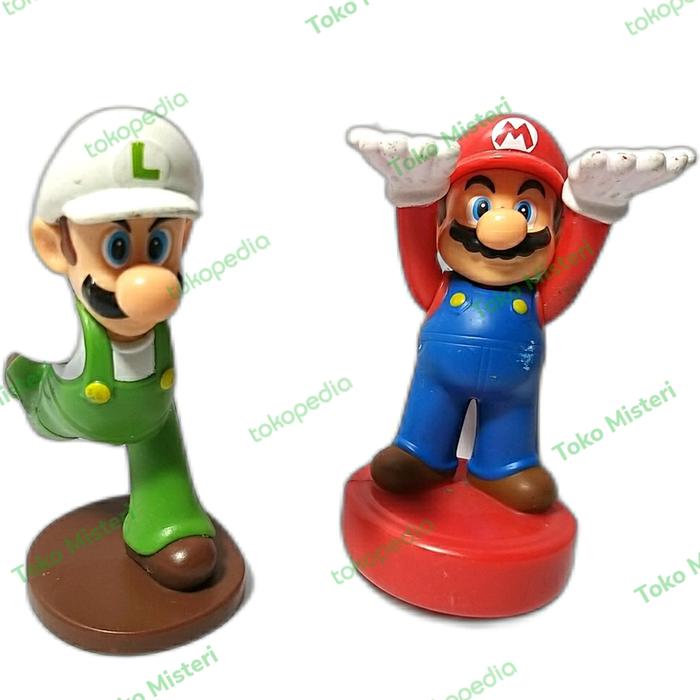 Jual Mario Bros Luigi Nintendo Happy Meal Mcd Mcdonalds Figure Vintage ...