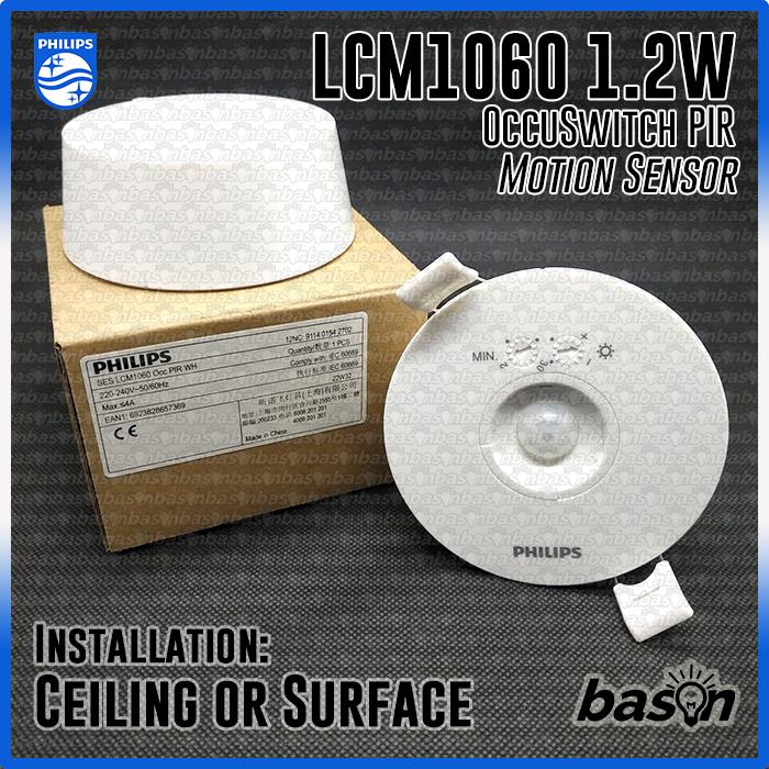 Jual PHILIPS SES LCM1060 Occ PIR WH - motion sensor gerak - Jakarta ...