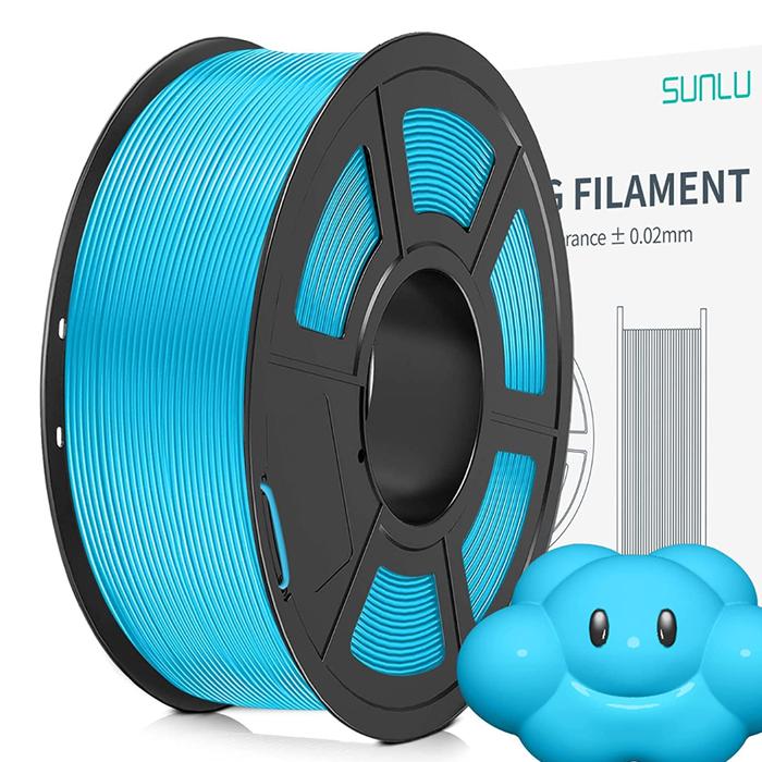 Jual SUNLU PETG / ⌀1.75mm / 1kg / 3D Print Filament - Sky Blue - Kota ...