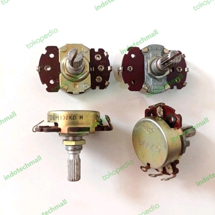 Jual Potensiometer Noble TBM 100K CT mono jadul potensio vintage - Kab ...