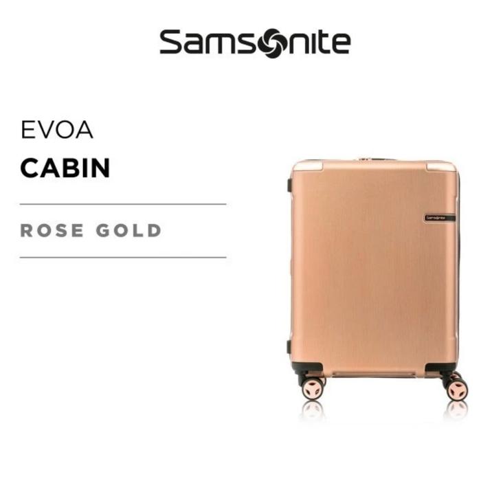 Jual Big Promo"Koper Samsonite Evoa Hardcase size Cabin 20 inch-Rose ...