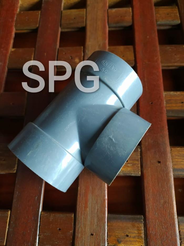 Jual Tee PVC CM AW 4" inch Sok Equal Tee Fitting Sambungan Pipa PVC - Kab. Badung - SPG88 ...
